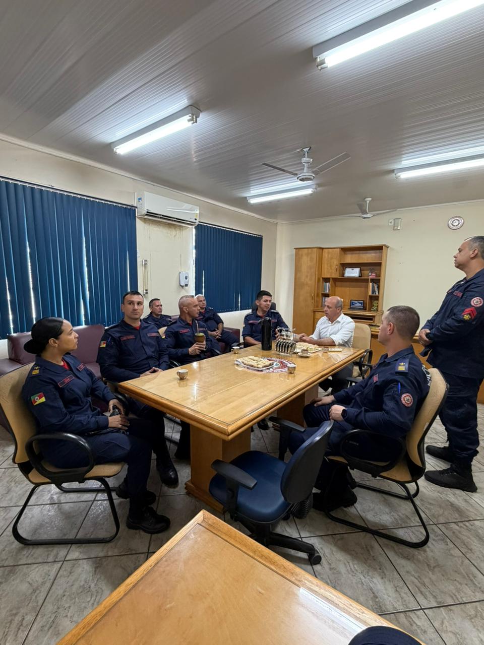 Balardin realiza visita institucional ao Corpo de Bombeiros Militar ...